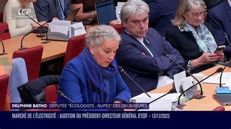 Audition à l Assemblée nationale Prix de l électricité audition de