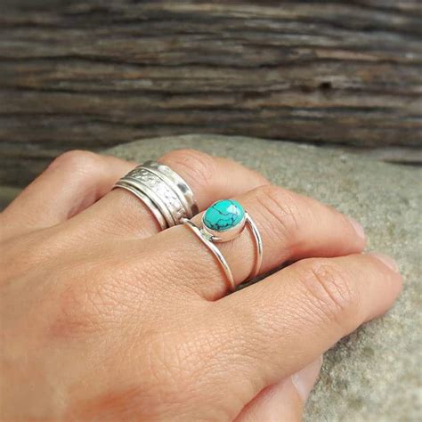 Pendentif turquoise argent NUDE OMYOKI bijoux équitables