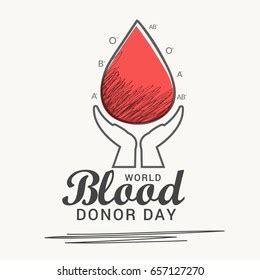 14th Juneworld Blood Donor Day Illustration Stock Vector Royalty Free
