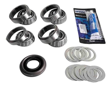 Kit Rolamento Retentor Diferencial Traseiro S10 Blazer Ranger Troller