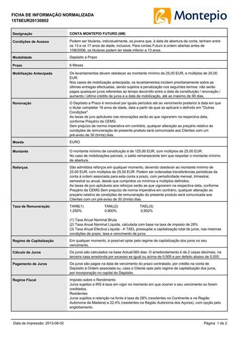 ficha de informação normalizada 15t6eur20130610 Montepio