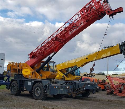 2011 Sany SRC840 40 Ton Rough Terrain Crane For Sale 4 559 Hours