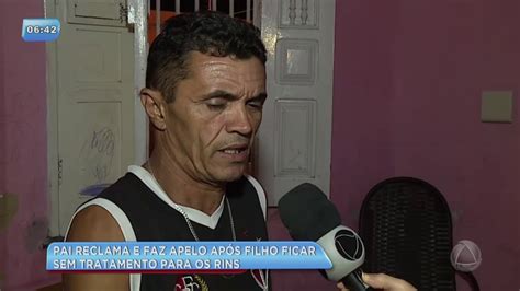Pai reclama e faz apelo após o filho ficar sem tratamento adequado para