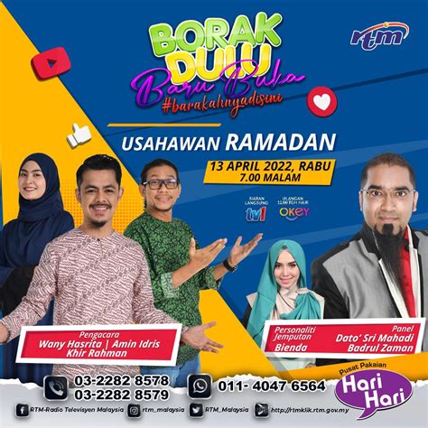 Rtm Malaysia On Twitter Saksikan Borak Dulu Baru Buka