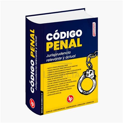 CÓDIGO PENAL LP Librería Legalia Jurídica