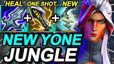 Wild Rift China Yone Jungle Kill Carry New Item Yone Broken Op