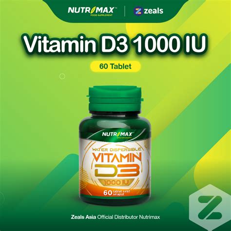 Jual Nutrimax Vitamin Vit D Iu Tablet Kesehatan Tulang Gigi