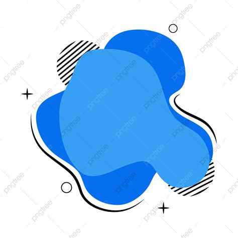 Text Box Clipart Transparent PNG Hd Blue Fluid Text Box Banner
