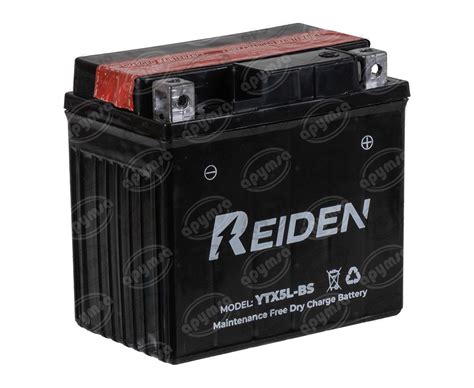 Bateria Motocicleta Libre De Mantenimiento V Reiden Ytx L Bs