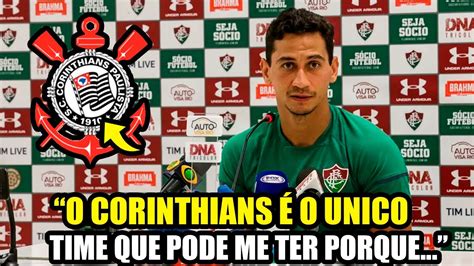 MEU DEUS OLHA OQUE O GANSO FALOU DO CORINTHIANS E UMA FUTURA
