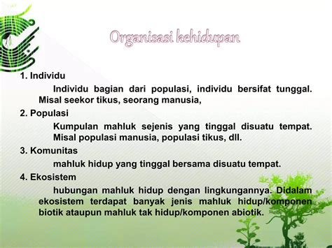 Makhluk Hidup Dan Lingkungannya PPT