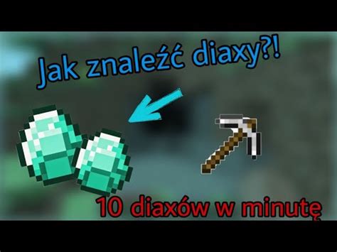 Jak znaleźć diamenty w Minecraft Epicki sposób na diamenty w