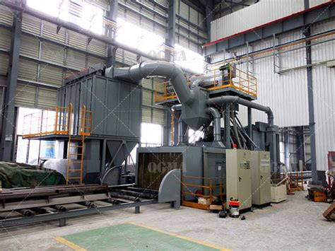 H Beam Shot Blasting Machine QGMA Group