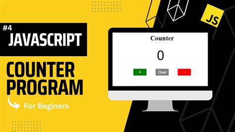 javascript counter create html css and javascript counter youtube