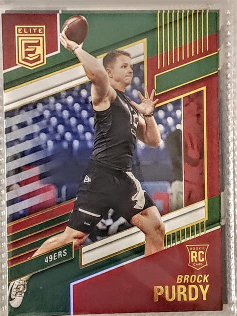 Brock Purdy Green Ungraded 2022 Panini Donruss Elite