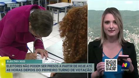 Eleitores não podem ser presos a partir desta terça feira até 48 horas