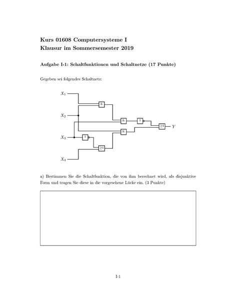 Final 9 Summer 2019 Fragen Und Antworten Kurs 01608 Computersysteme