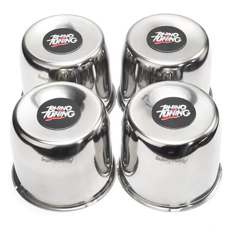 108mm 4 25in Push Through Center Cap Chrome Stainless Steel Available