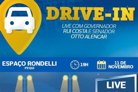 Prefeito Robério Oliveira realizará drive in para transmissão de live