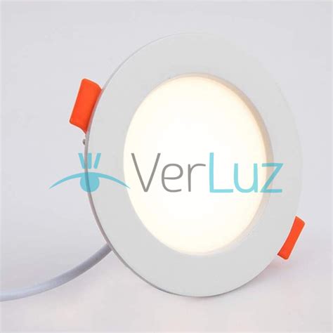 Panel LED Redondo Embutido Fría Neutra Cálida 3 a 25 watt VerLuz Pro