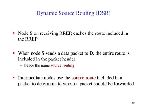 ppt manets and dynamic source routing protocol powerpoint presentation id 487244