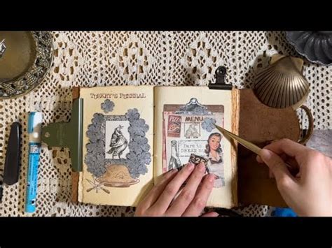 Asmr Decorating My Journal Turkey S Funeral Vintage Journaling