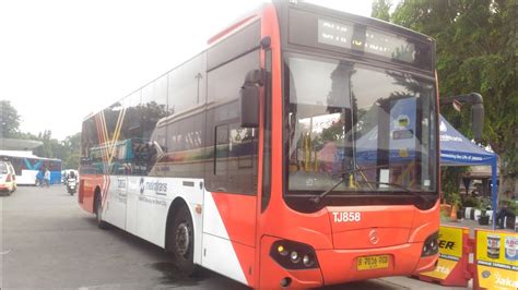 KE BANDARA CUMA RP 0 APA BISA Naik Bus Transjakarta SH1