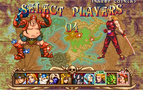 Golden Axe The Duel Arcade The King Of Grabs