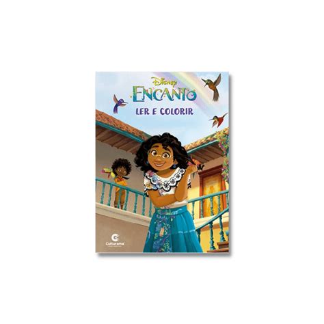 Livro Ler E Colorir Encanto Culturama Culturama