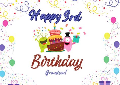 Best Happy Rd Birthday Wishes For Grandson To Send