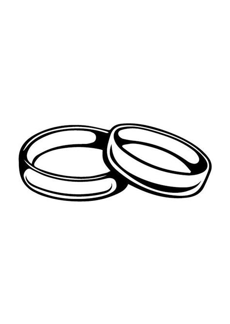Marriage Rings Svg Ring Svg Wedding Svg Clipart Silhouette Cricut