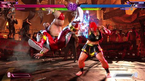 Street Fighter 6 Zangief Vs Marisa Le Combat Des Catcheurs