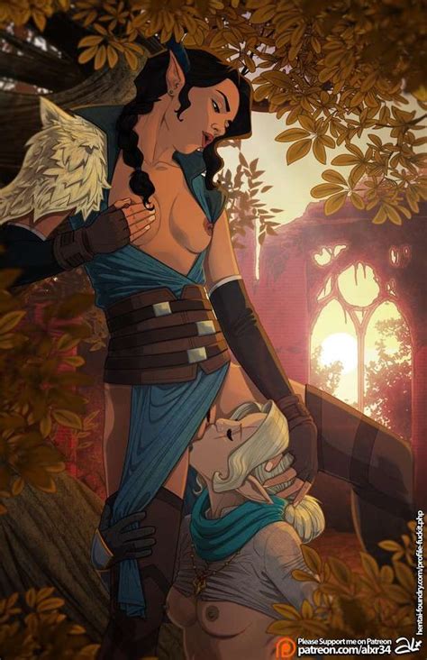 Rule 34 2girls Alx Fuckit Black Hair Breasts Cleric Clothing Critical Role Critical Role