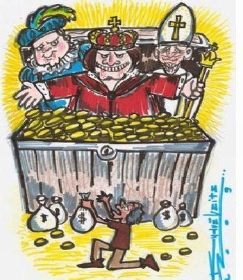 Veredas do Tempo Charge Os três estados Antigo Regime Antigo