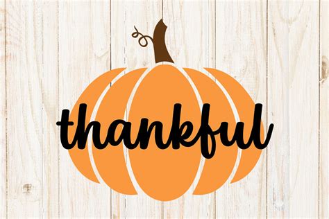 Pumpkin Thankful Graphic By MagnoliaMoonArt Creative Fabrica