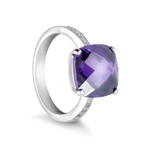 Anello In Argento Con Pietra ORO CO 925 Luxury Zone