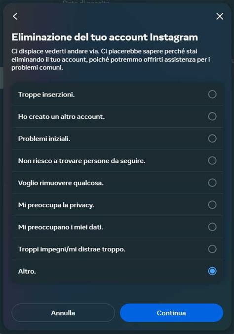 Come Eliminare Account Instagram In Modo Definitivo