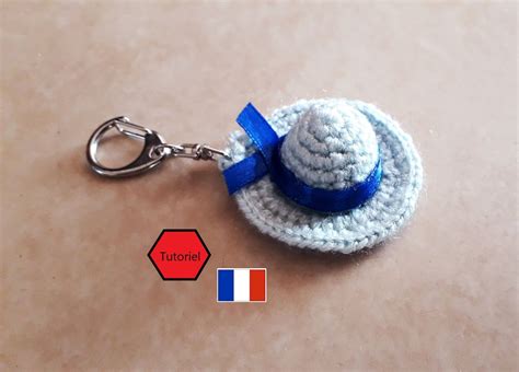 Tutoriel au crochet chapeau porte clés Etsy France