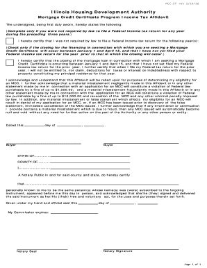 Fillable Online Ihda MCC 27 Rev 5 16 16 Ihda Fax Email Print PdfFiller