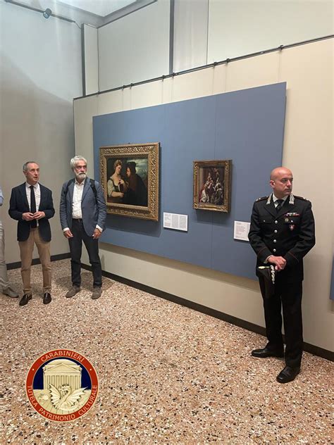 I Carabinieri Del Nucleo TPC Di Venezia Recuperano 24 Dipinti Dispersi
