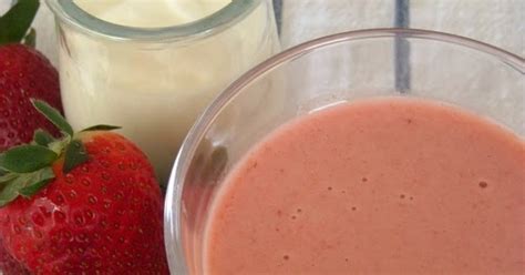 Batido De Fresas Y Pl Tano Con Thermomix