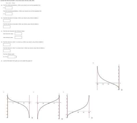 solved f x ln 3−ln x′ a find the vertical asymptote s