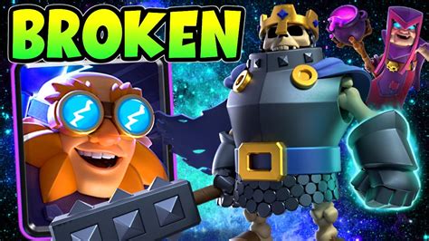 BEST SKELETON KING ELECTRO GIANT DECK IN CLASH ROYALE YouTube
