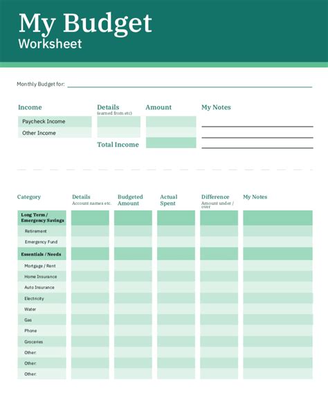 10 Of The Best Budget Templates And Tools Clever Girl Finance