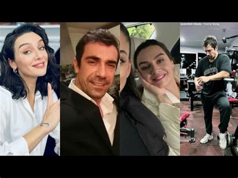 Ibrahim Celikkol And Birce Akalay After Long Time Playing Football Game