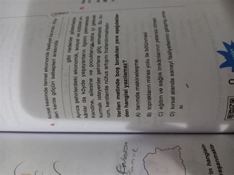 Acil Sinif Sosyal Bilgiler Eodev