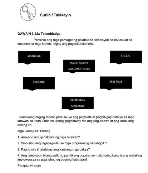 Ano Ano Ang Ipinapakita Sa Mga Larawan Brainly Ph