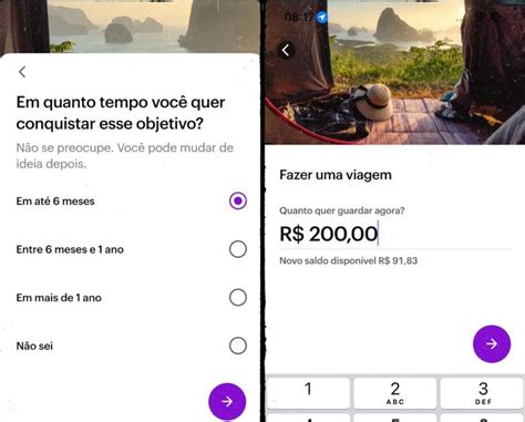Onde fica a caixinha do Nubank Como acessar e usar função no app