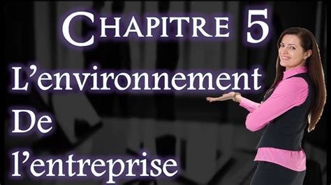 L Entreprise Et Son Environnement Chapitre L Environnement De L