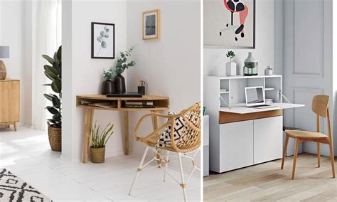 Aménager un bureau dans un petit espace 18 idées gain de place